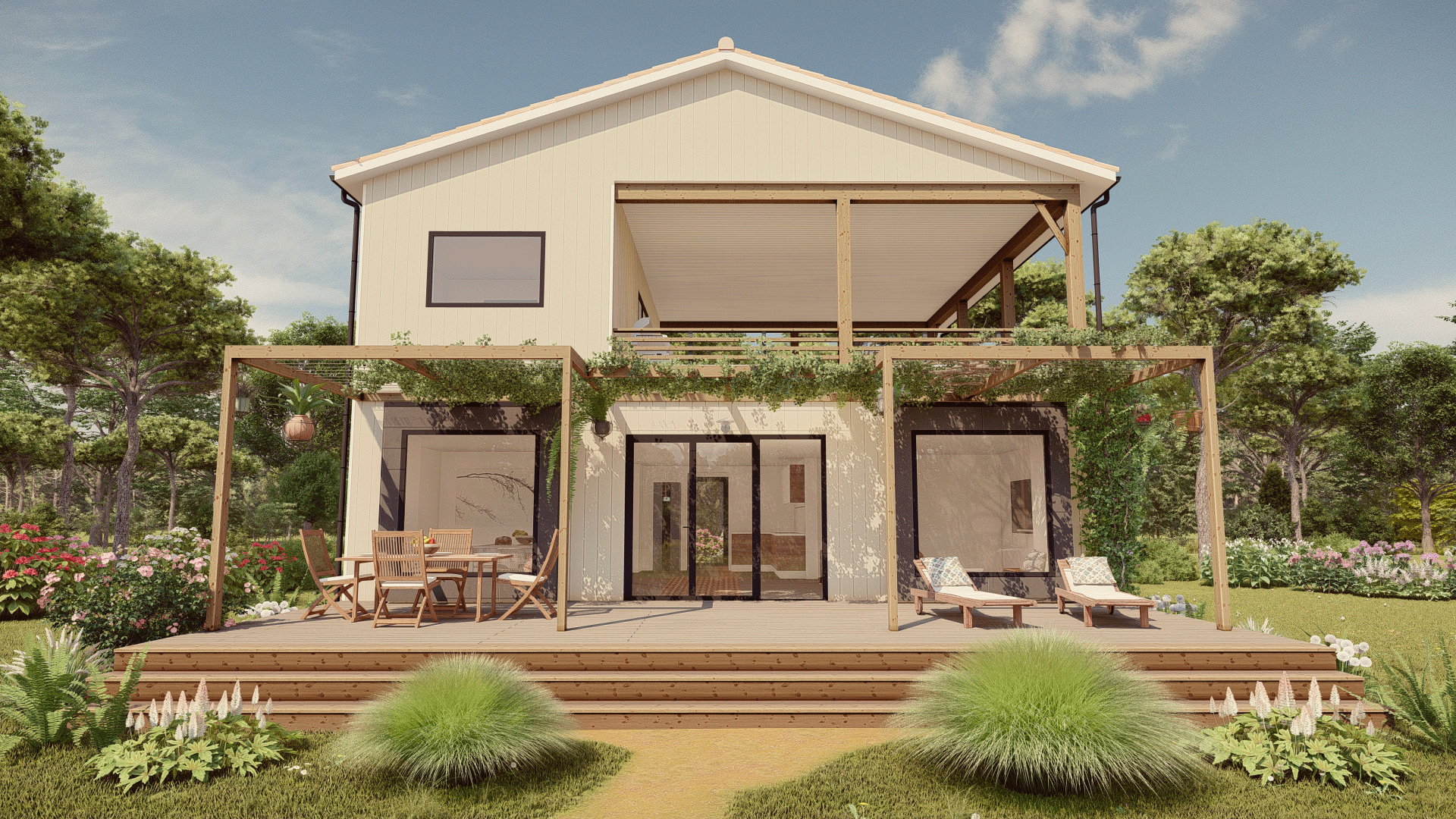 Configurer sa maison M à partir d'un modèle